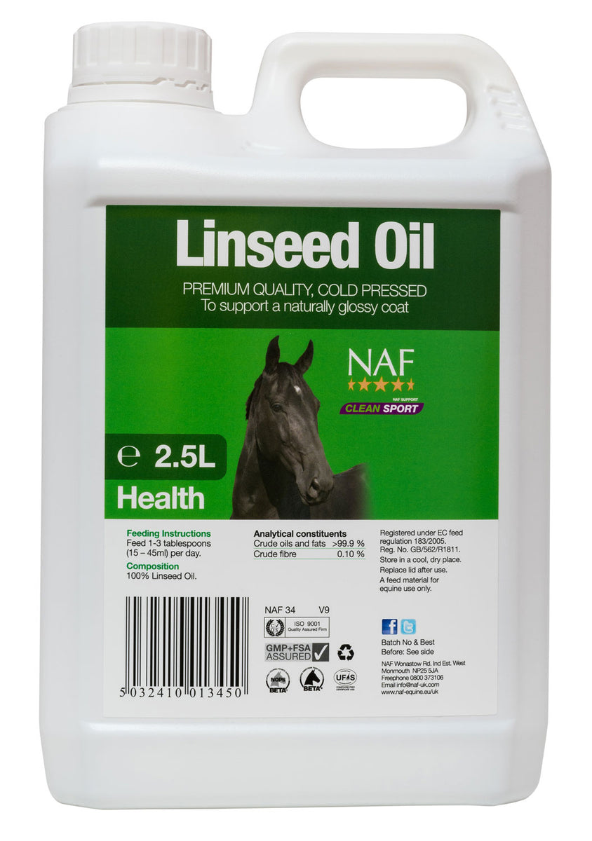 NAF Linseed Oil 2.5L – Whipley Manor Farm